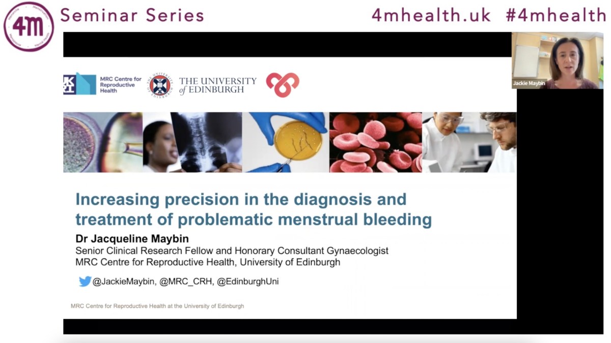 4M Seminar: Jackie Maybin – 4m